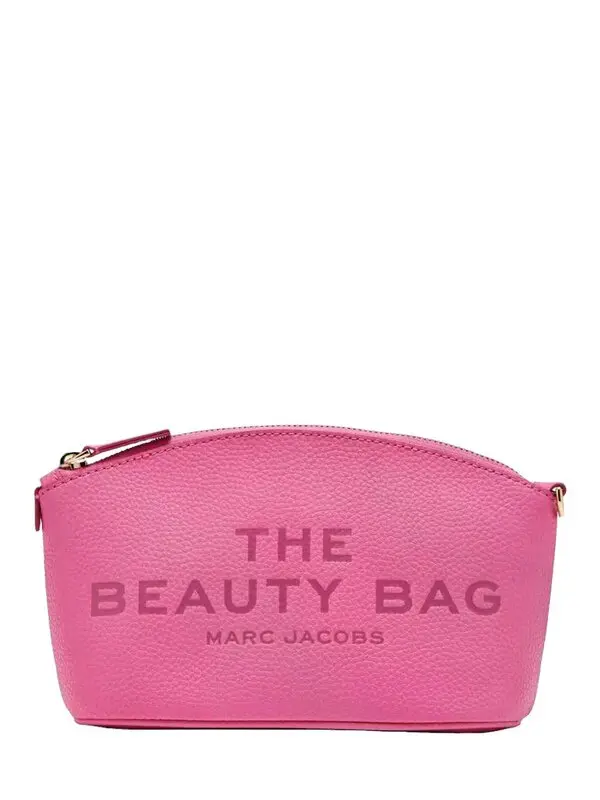 Marc Jacobs The Leather Makeup Bag - Pink