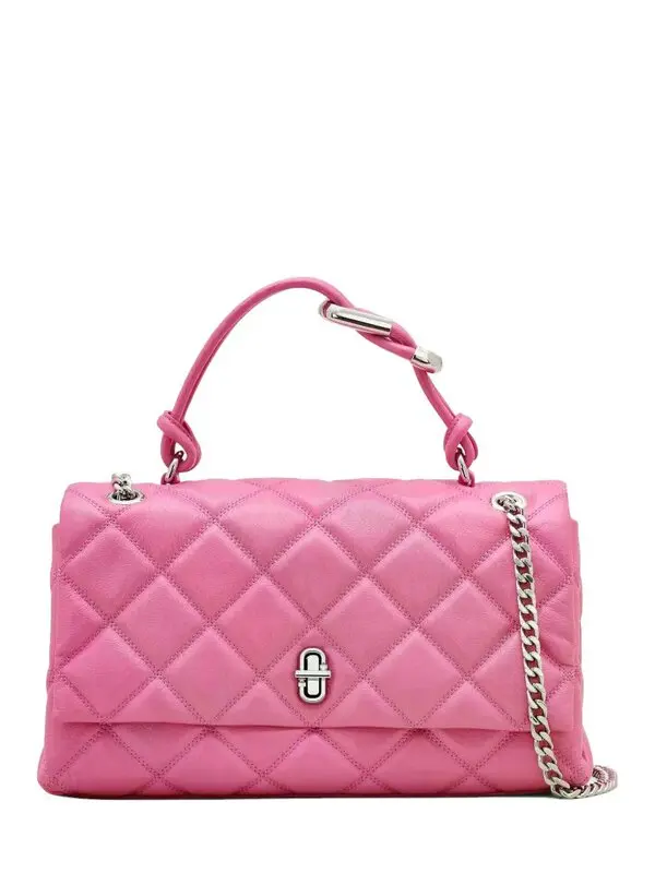 Marc Jacobs Quilted Dual Convertible Shoulder Bag - Pink