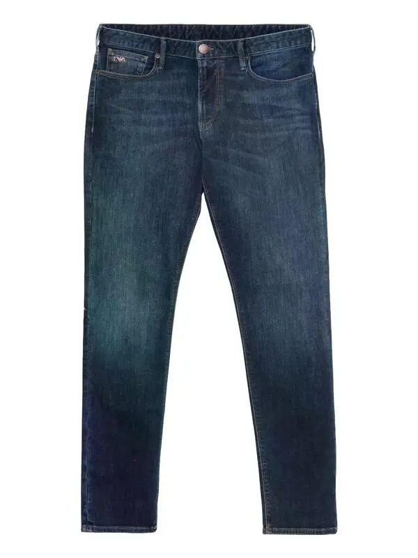 Emporio Armani Skinny-leg Jeans - Blue