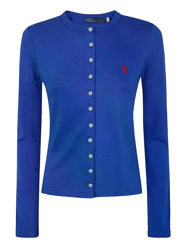 Polo Ralph Lauren Polo Pony Cardigan - Blue