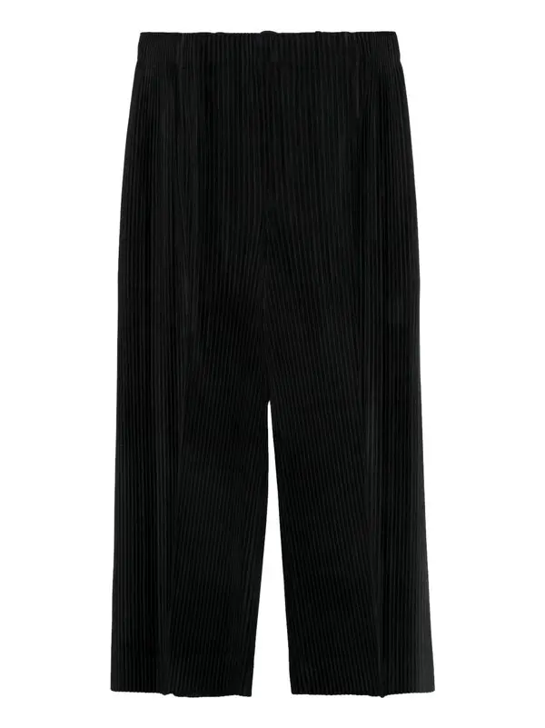 Issey Miyake Pleated Trousers - Black