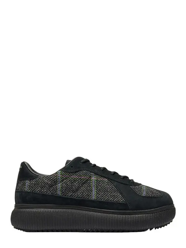 Onitsuka Tiger Delecity Tweed Sneakers - Black/verdigris/green