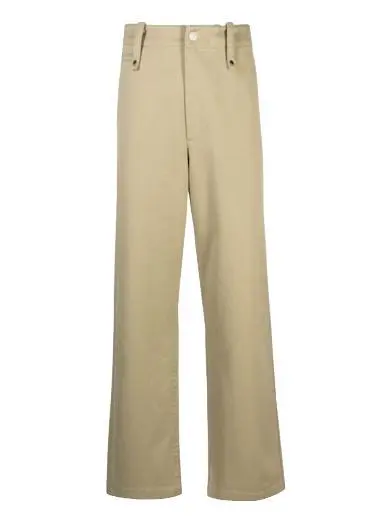 Burberry Straight-leg Loose Fit Trousers - Beige
