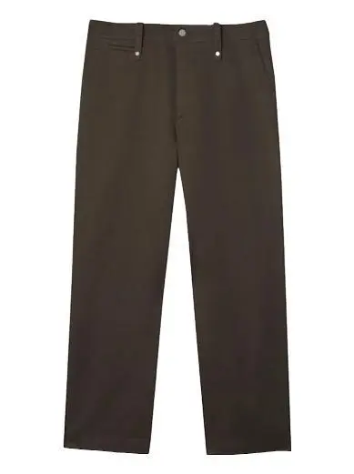 Burberry Straight-leg Loose Fit Trousers - Brown