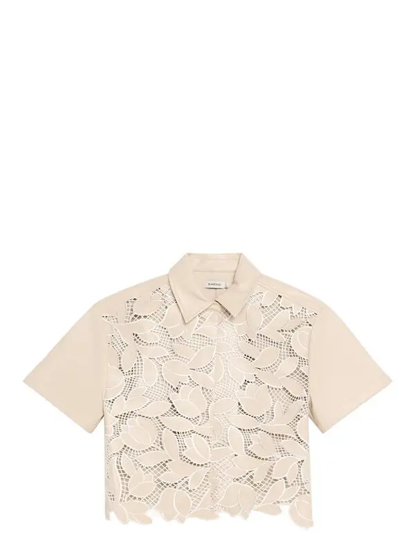 Simkhai Robinson Camp Shirt - Sand Multi