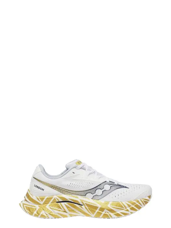 Saucony Endorphin Speed 4 London Marathon Sneakers - White/gold