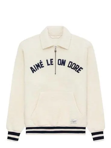 Aimé Leon Dore Casentino Half-zip Pullover - Cream