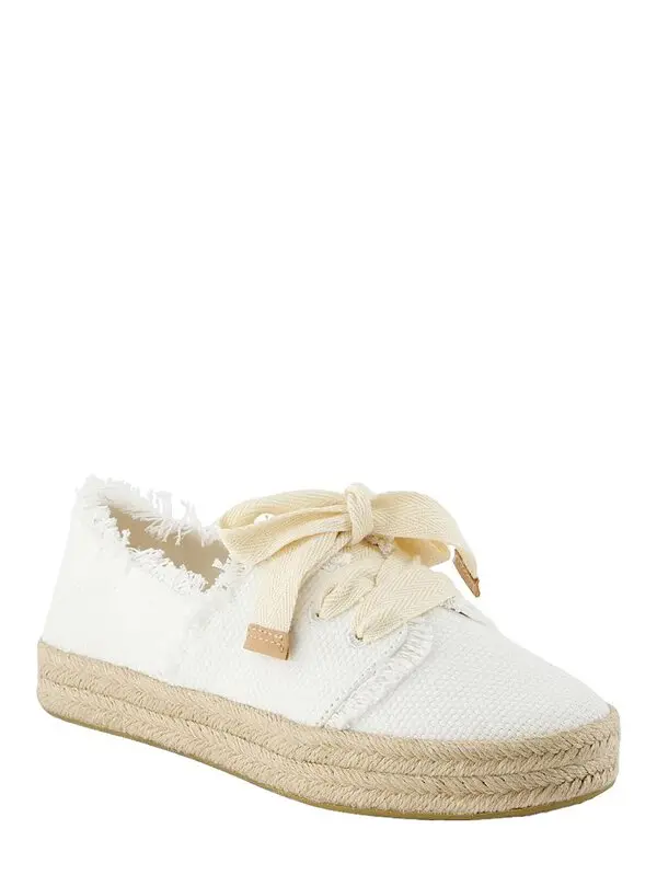 Toms Carolina Espadrille Flats - White