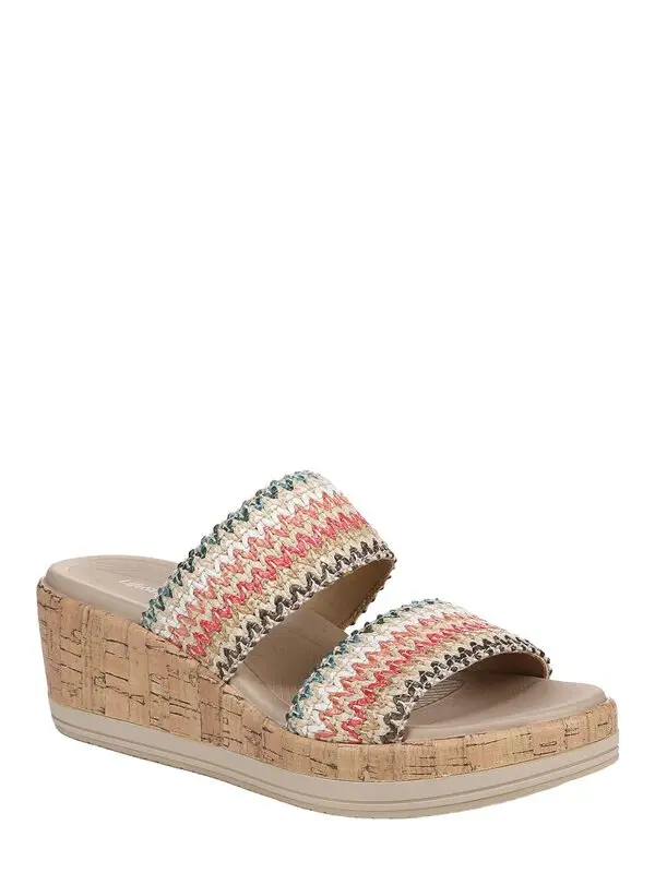 LIFESTRIDE Bzees Resort Cork Wedge Sandal - Natural