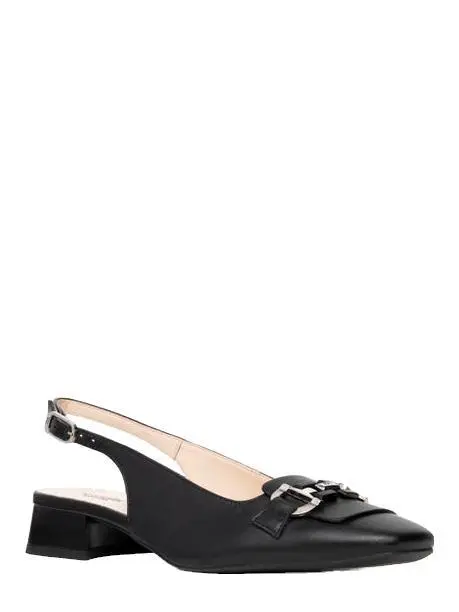 NEROGIARDINI Slingback Bit Loafer Pumps - Black
