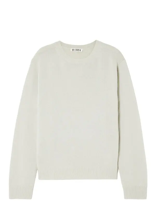 Eterne James Cashmere Sweater - Neutrals