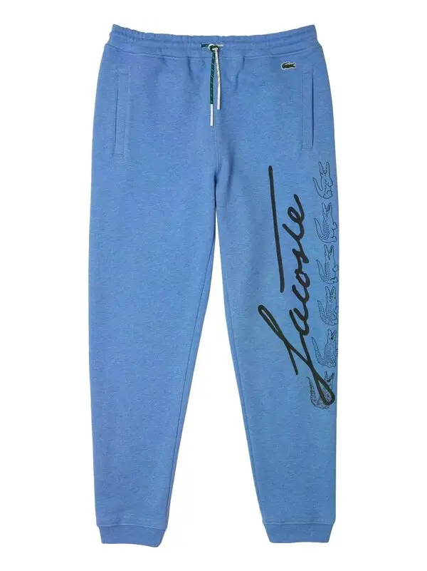 Lacoste Printed Track Pants - Blue