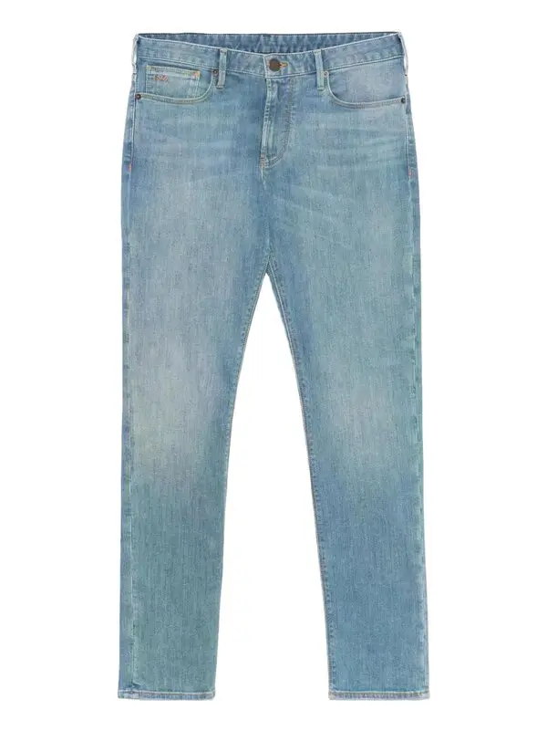 Emporio Armani Skinny-leg Jeans - Blue