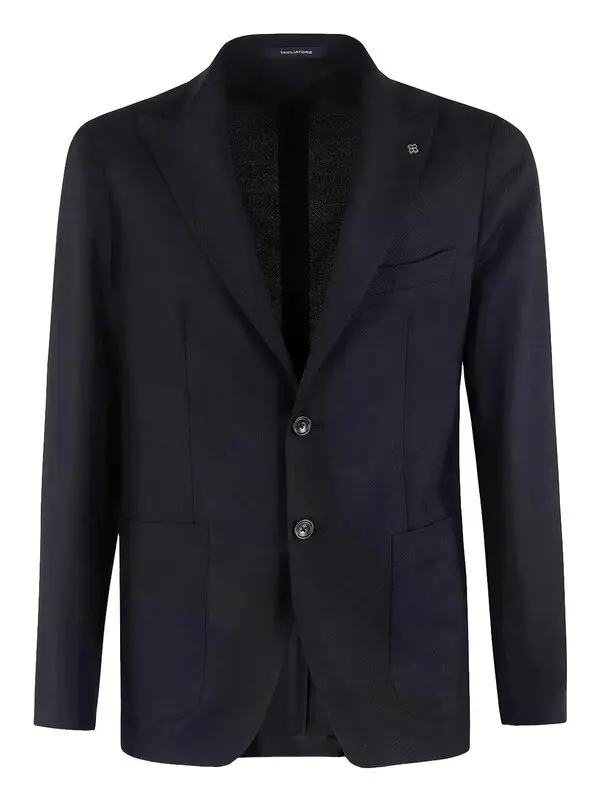 Tagliatore Patch Pocket Blazer - Blue