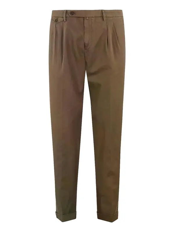 BRIGLIA 1949 Bg02 Chino Trousers - Brown