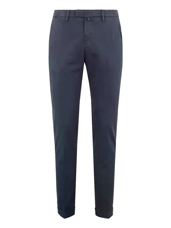 BRIGLIA 1949 Bg03 Chino Trousers - Blue