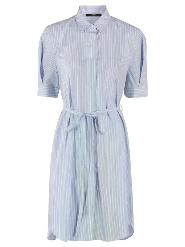 Seventy Cotton Shirt Dress - Blue