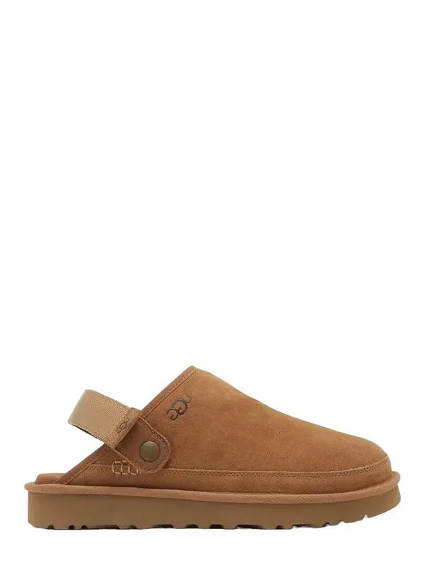UGG Logo-debossed Slingback Slippers - Brown