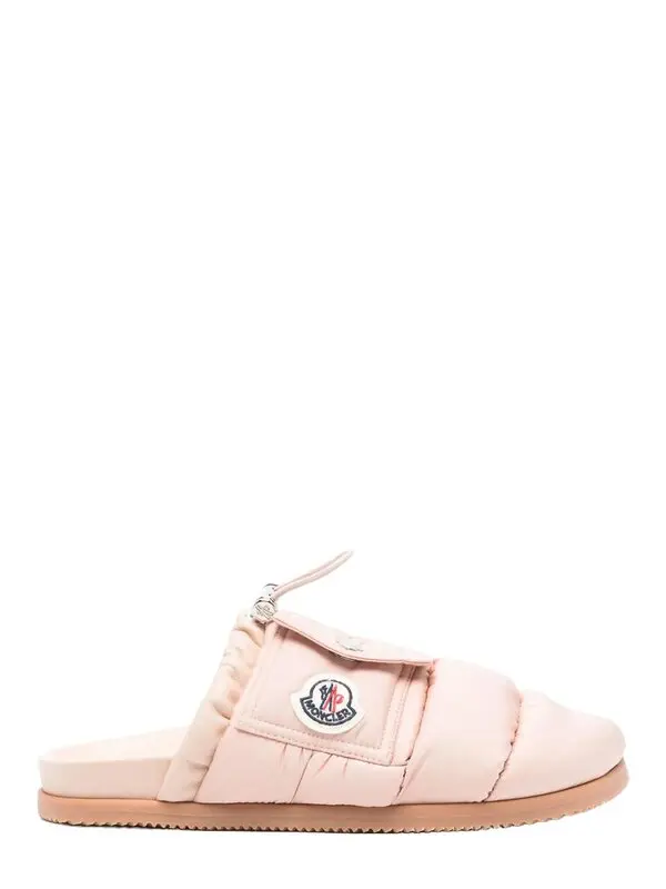 Moncler Mon Pocket Slippers - Light Pink