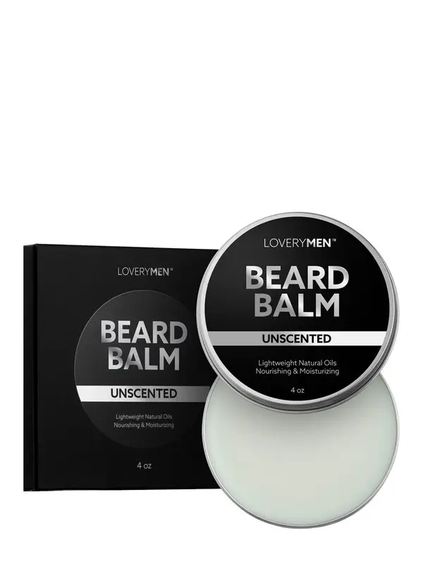 LOVERY Loverymen Unscented Beard Balm 4 Oz - No Color