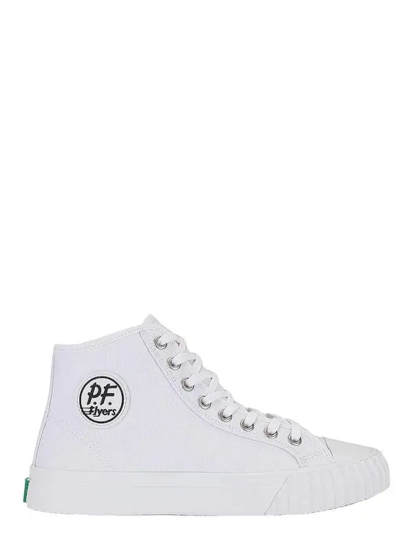 P.F. FLYERS Center Hi Top Sneakers - White