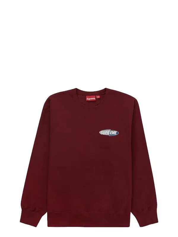 Supreme 212 Crewneck Sweatshirt - Cardinal