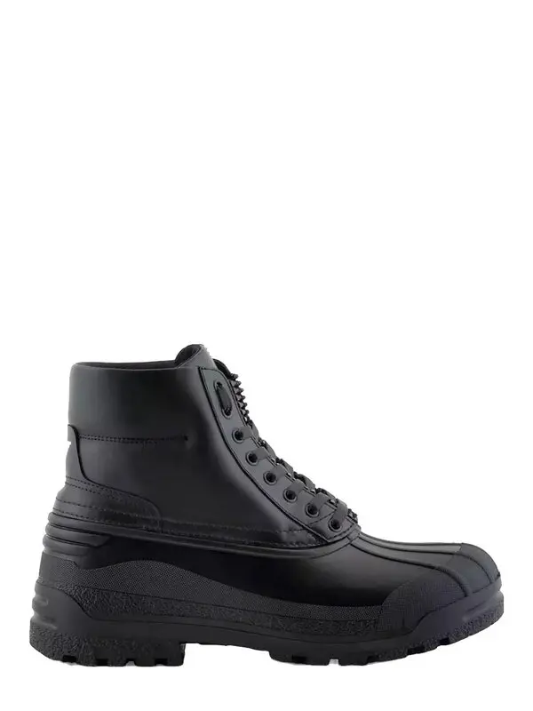 Emporio Armani Lace-up Boots - Black