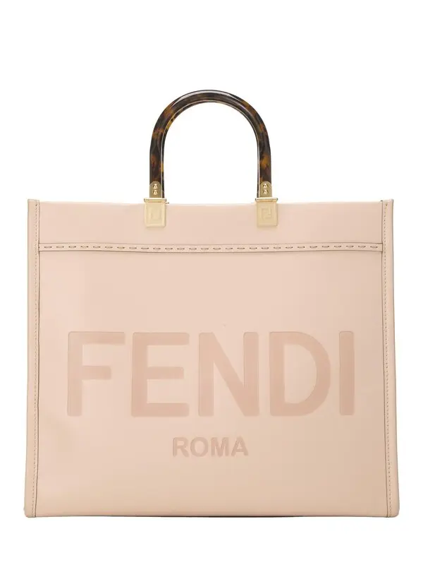 Fendi Calfskin Sunshine Shopper - Pink