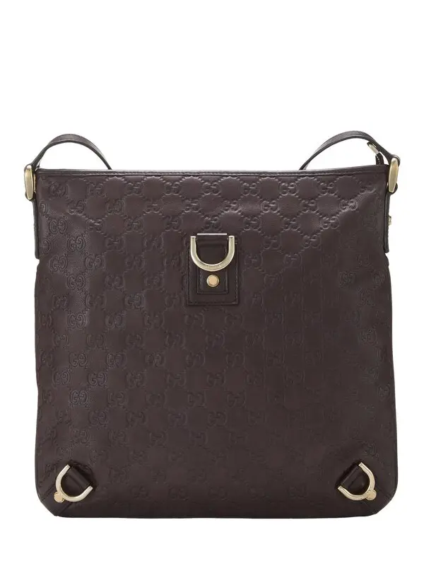 Gucci Abbey Messenger Bag - Brown