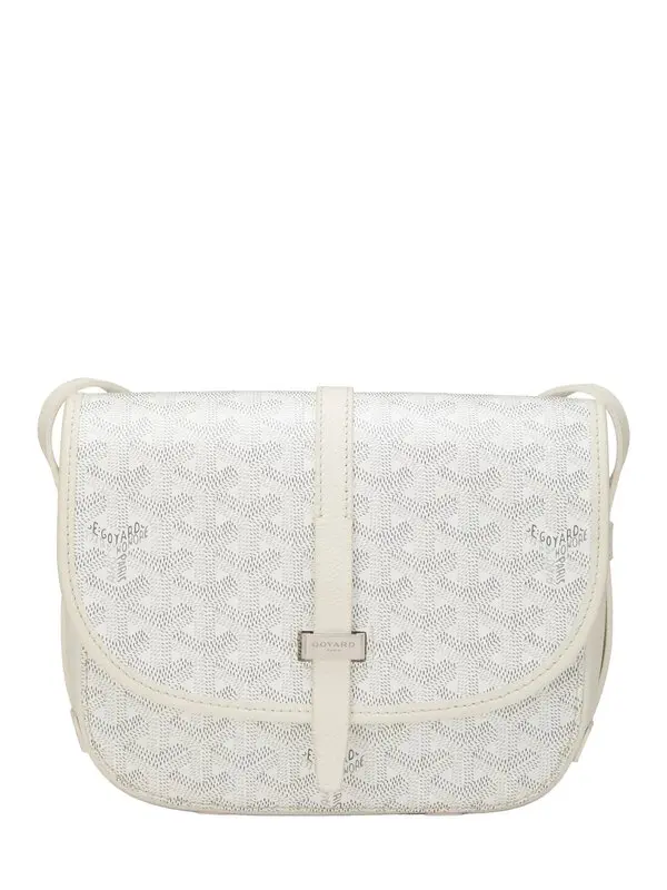 Goyard Ine Belvedere Messenger Bag - White