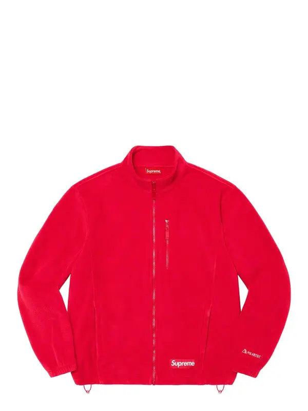 Supreme X Polartec Zip Jacket - Red