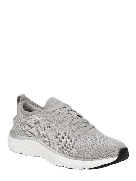 Dr. Scholl'S Feel Support Knit Lace-up Sneakers - Light Grey