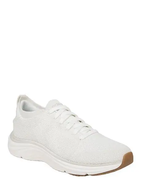 Dr. Scholl'S Feel Support Knit Lace-up Sneakers - White