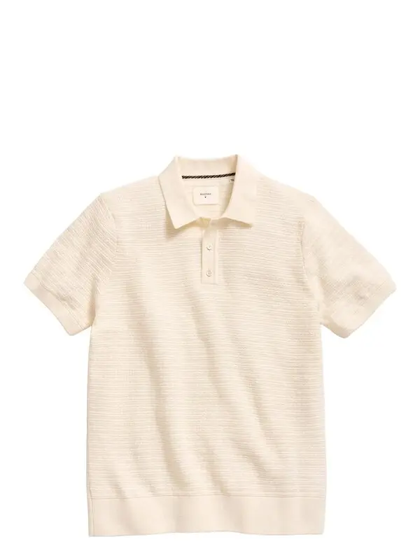 Billy Reid Lachlan Links Polo - White