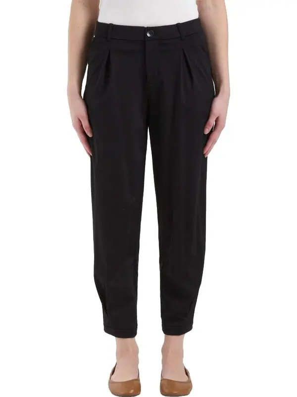 CAPSULE 121 San Marco Pleated Pants - Black