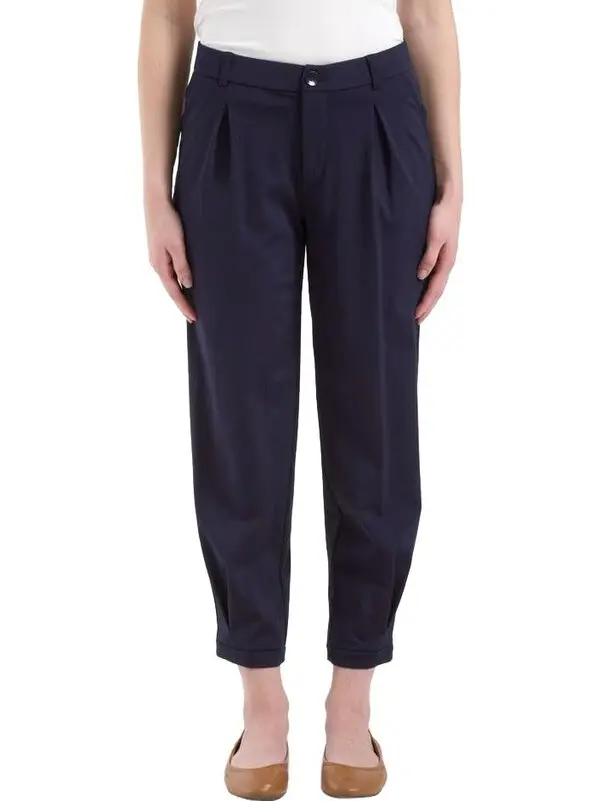 CAPSULE 121 San Marco Pleated Pants - Navy
