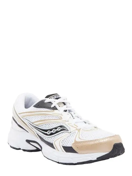 Saucony Ride Millennium Sneaker - Wht/gold/b