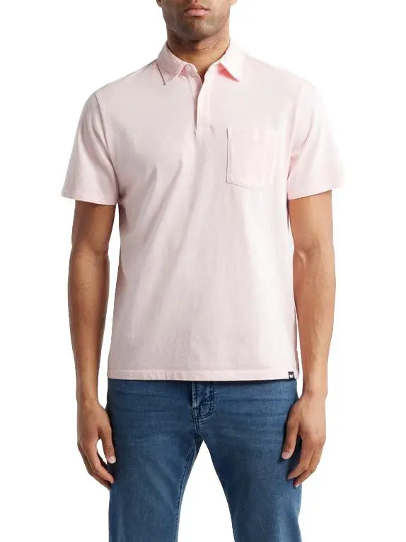 Vineyard Vines Surf Pima Cotton Polo - Flamingo