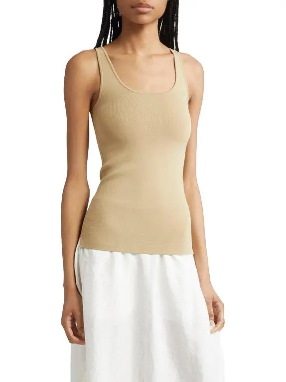 TOTEME Compact Knit Tank - Desert