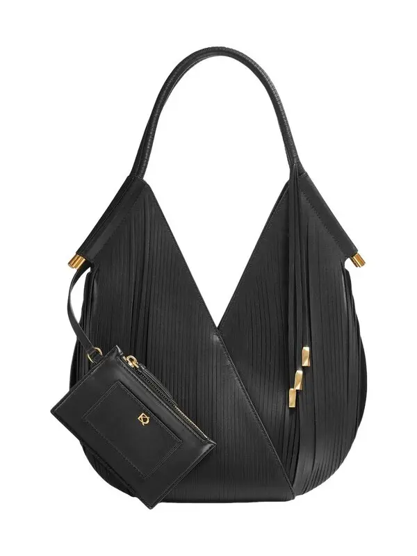 Donna Karan New York Baldwin Laser-cut Mini Shoulder Bag - Black/gold
