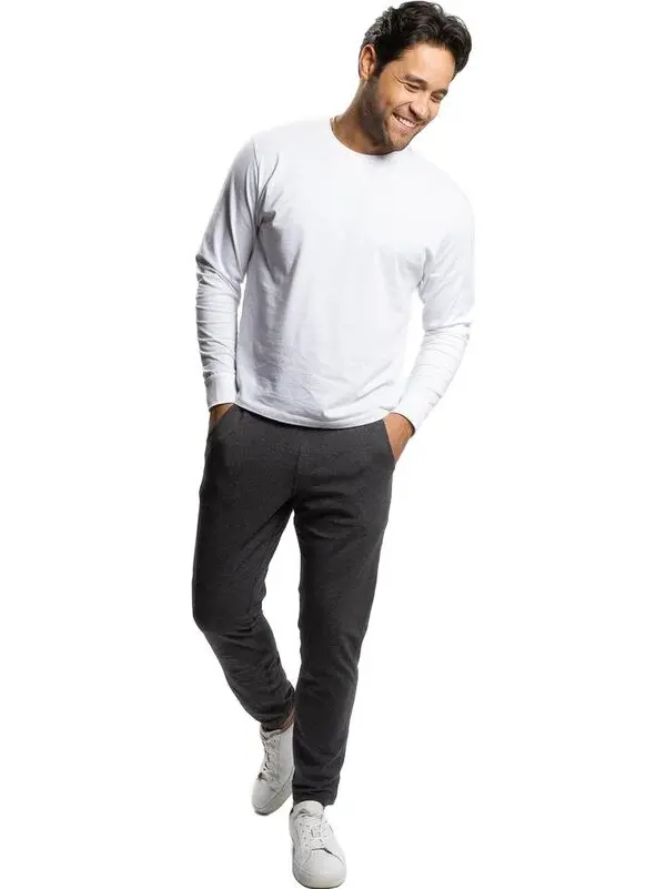 PETER MANNING NYC Performance Jogger - Charcoal