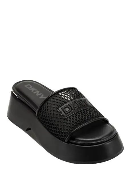 Dkny Iredell Platform Sandal - Black