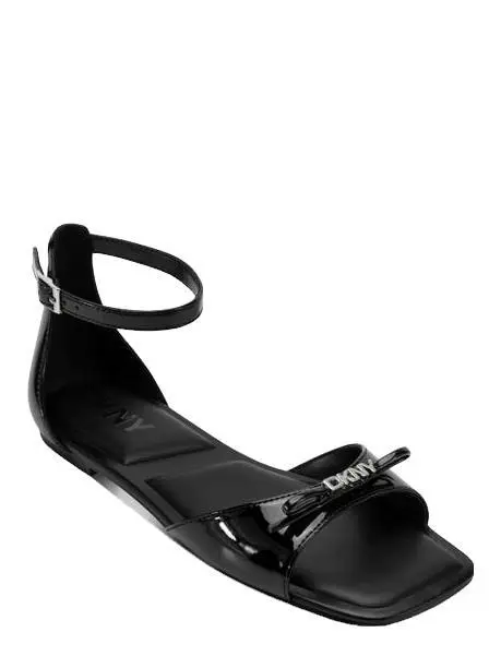 Dkny Dazey Ankle Strap Sandal - Black