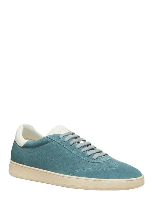 STUART WEITZMAN Banner Leather Sneakers - Blue/ White Bianco