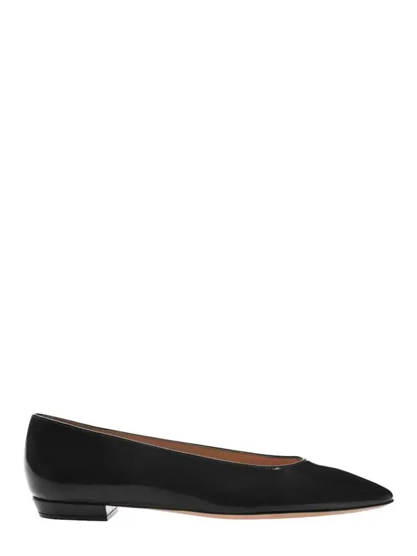 GIANVITO ROSSI Amelia Ballerinas - Black