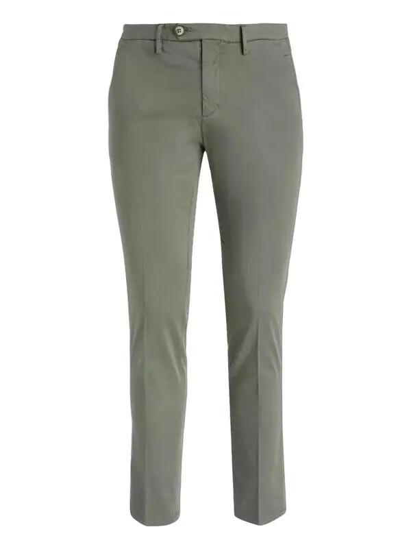MICHAEL COAL Tapered Trousers - Green