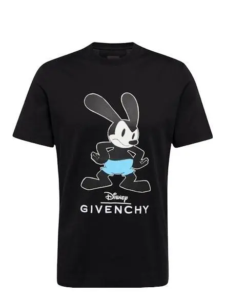 Givenchy X Disney Mickey Printed Cotton T-shirt - Black
