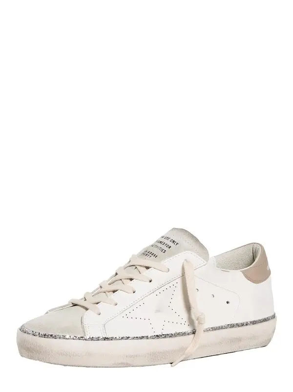 Golden Goose Super-star Skate Sneakers - White/ice/silver/beige