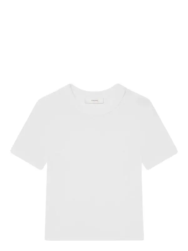 FRAME The Baby Tee - White