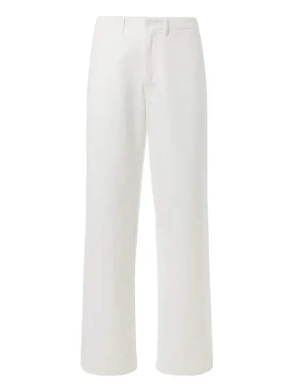 Gabriela Hearst Cotton Wide-leg Pants - White